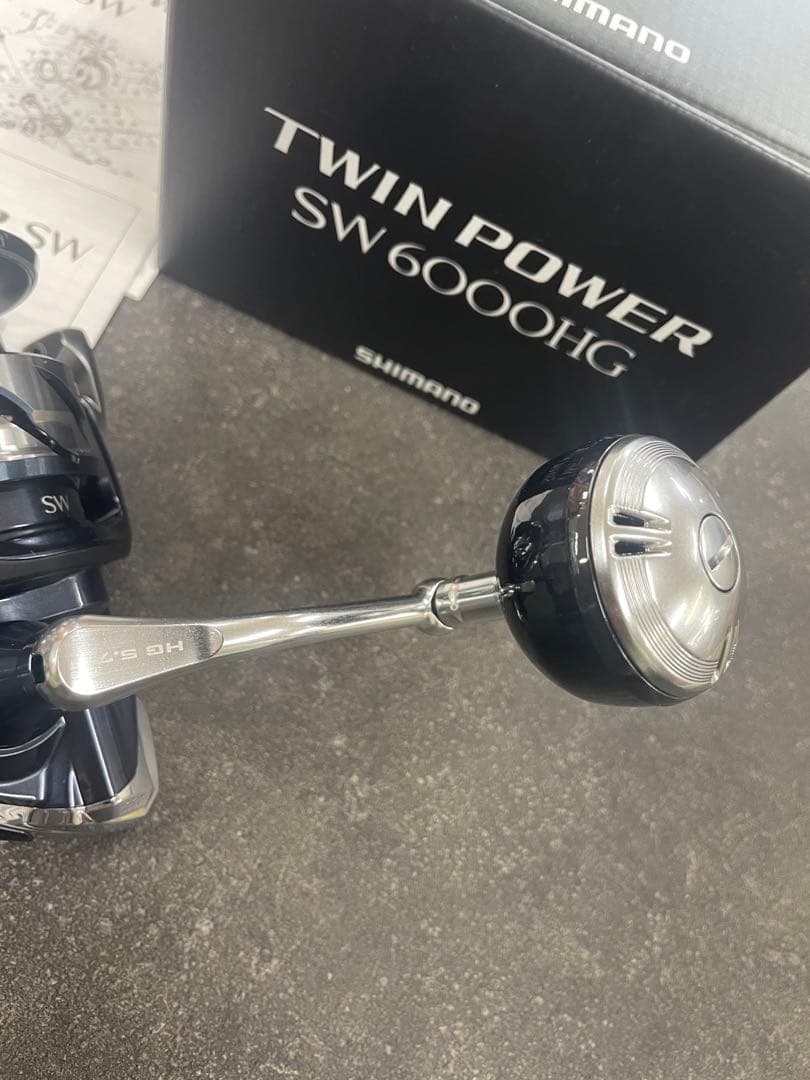 未使用SHIMANO TWIN POWER SW 6000HG 21ツインパワー