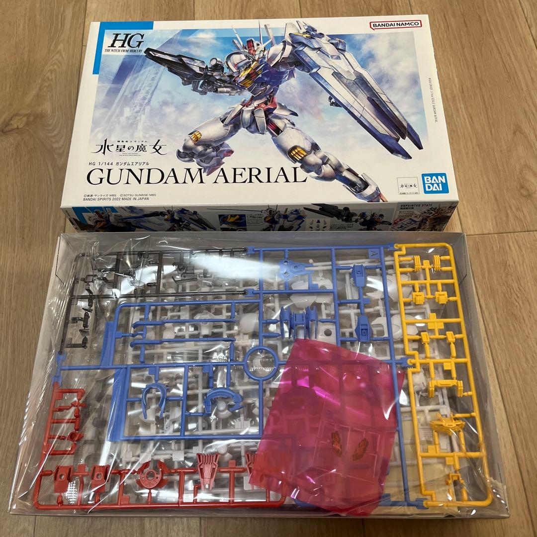 【未組立】水星の魔女 ガンプラ HG まとめ売り エアリアル キャリバーン 他