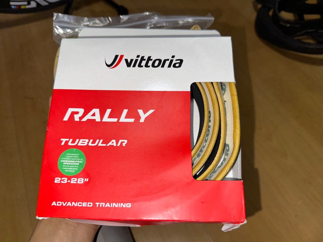 2本セットvittoria RALLY チューブラータイヤ 23-28インチ