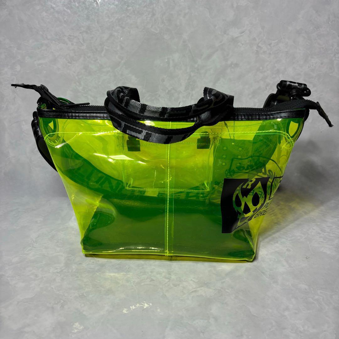 新品 ラッセルノ ゴルフ CLEAR CART BAG ラウンドバッグ イエロー