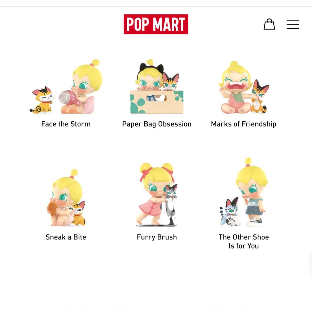 POP MART Baby Molly & Baby Tabby フィギュア