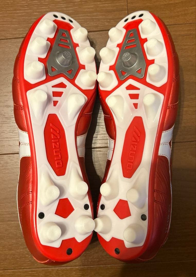 【新品未使用】MIZUNO MORELIA Ⅱ JAPAN パッションレッド①
