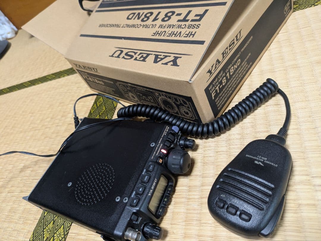 Yaesu FT-818ND トランシーバー ブラボーウイスキー