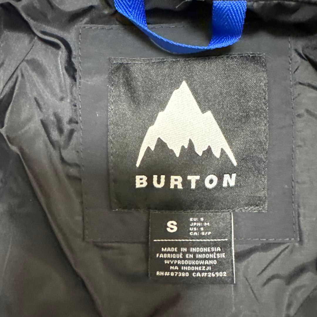 BURTON スノーボードジャケット ブラック S