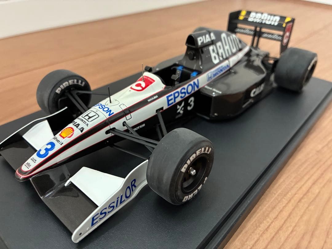 1/20 タミヤ　完成　F1 ティレル020Honda 中嶋悟仕様