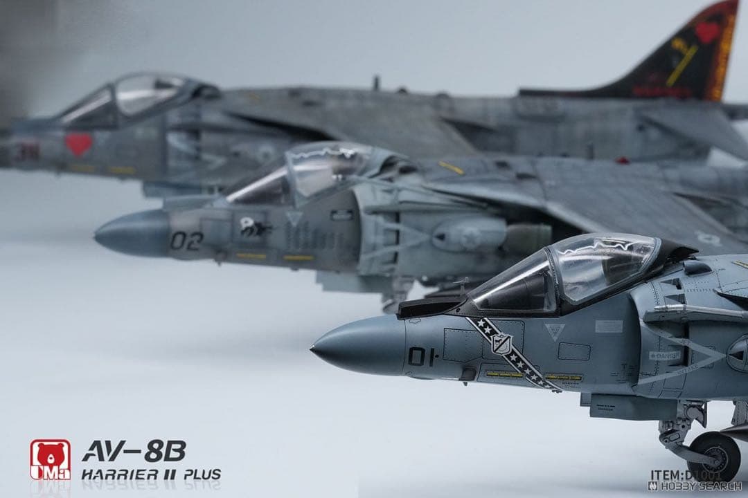 【三連休特価！】UM aモデル1/48 AV-8B ハリアーII PLUS