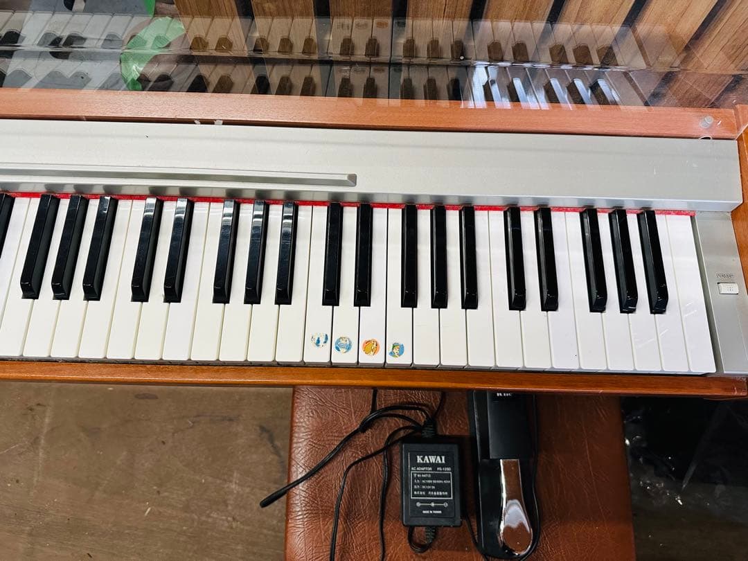 【引き取り限定】KAWAI L1 88鍵盤 電子ピアノ 椅子・カバー・ペダル付き
