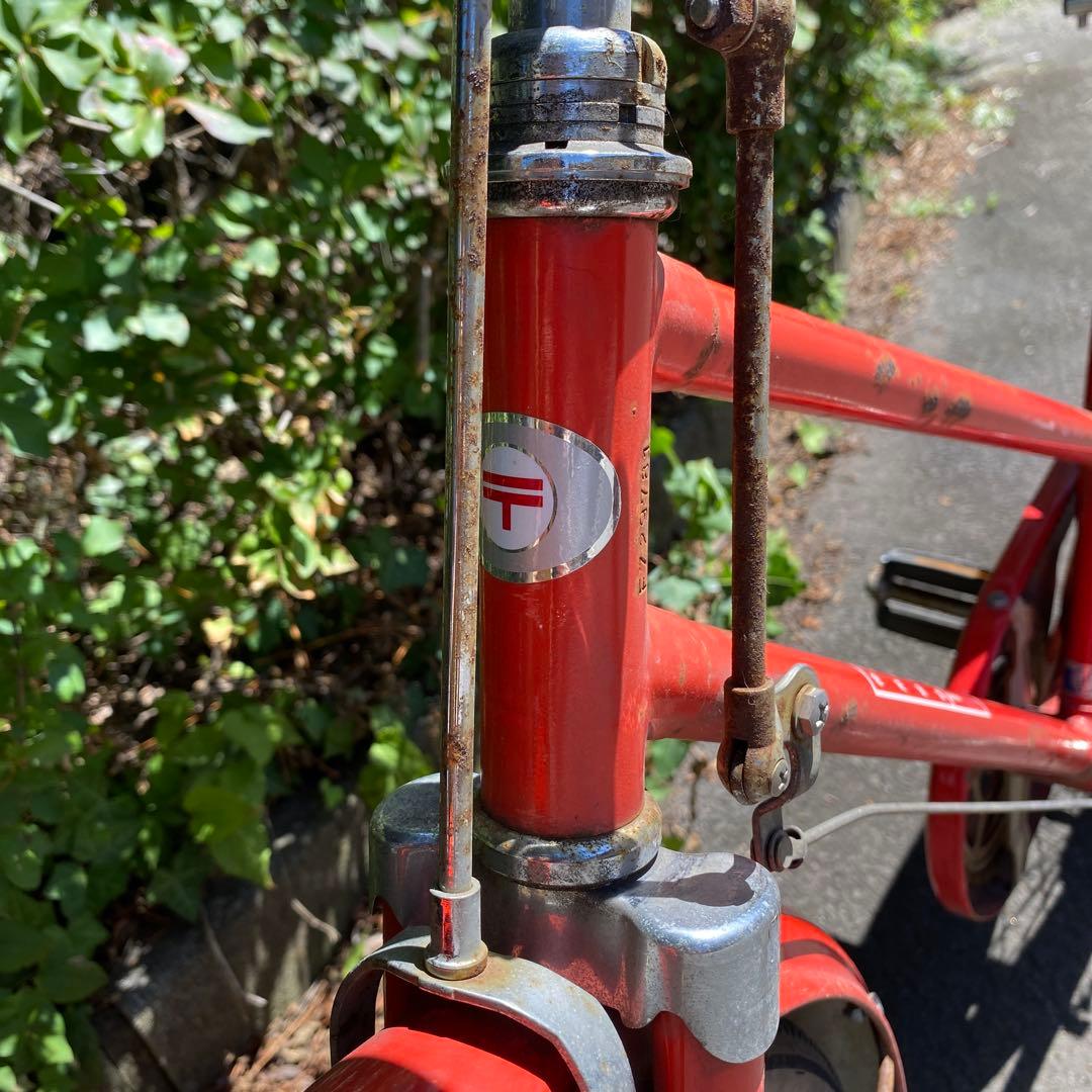 昔の郵便屋さんが使ってた配達自転車　送料込