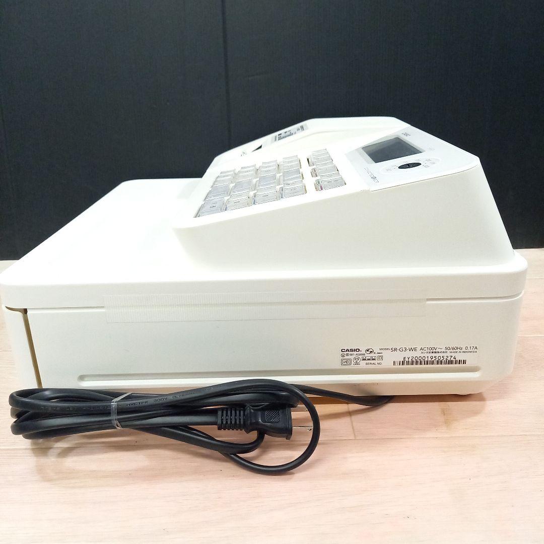 CASIO レジスター SR-G3 新品レジロール付き カシオ