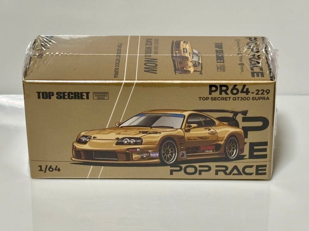 1/64 「BMC＆POPRACE」トップシークレット GT300 スープラ