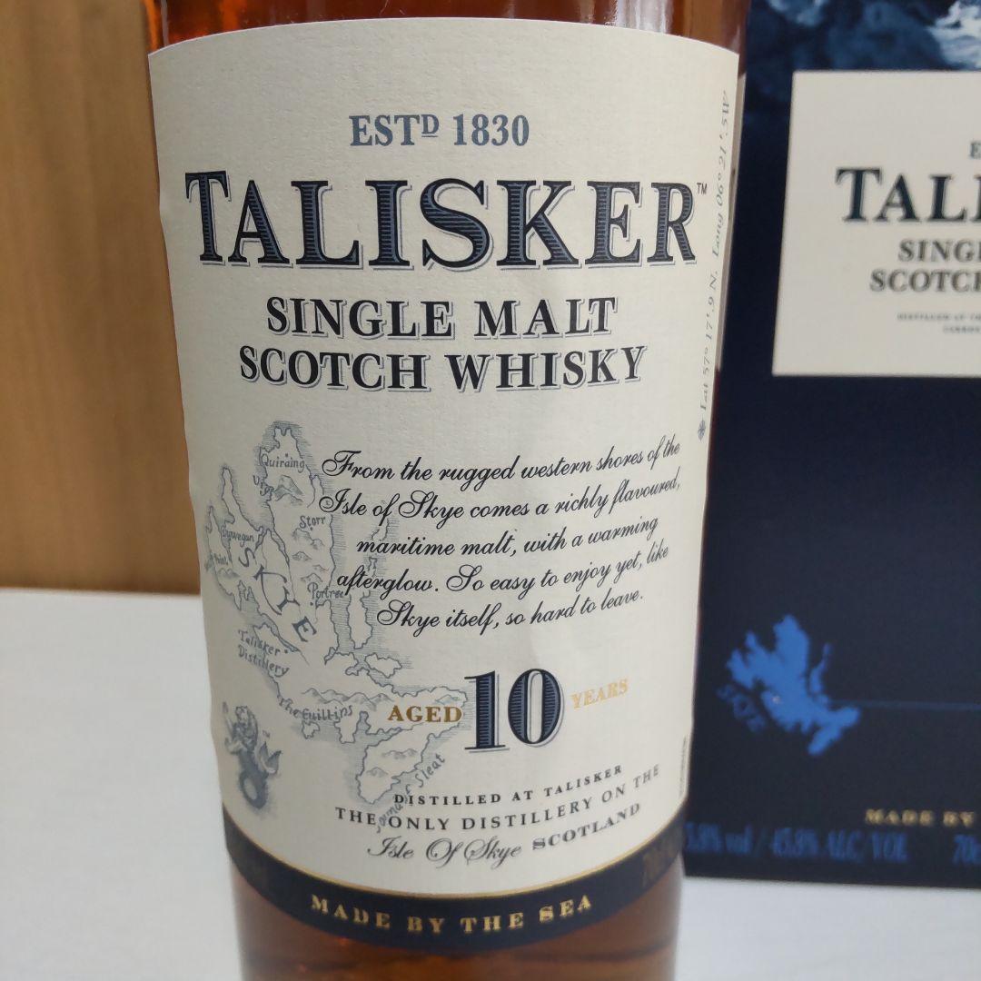 [ 旧ラベル ] TALISKER 10年 700ml 45.8%
