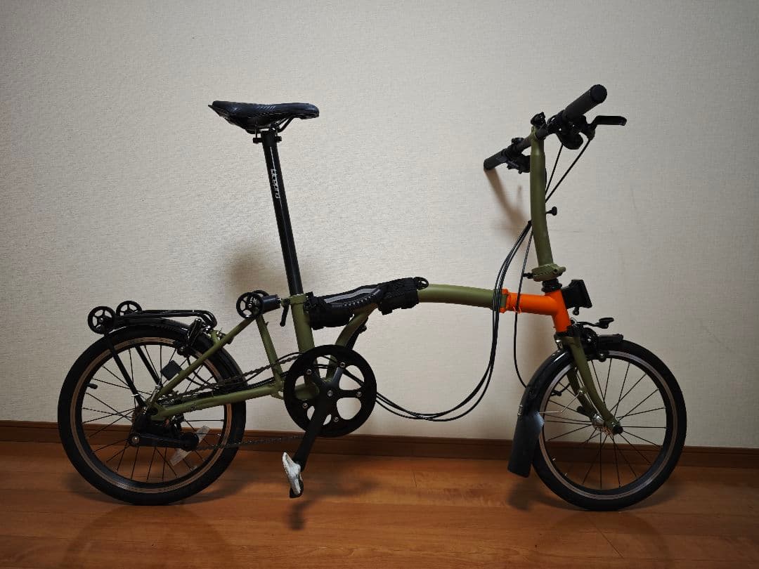 litepro ブロンプトン(brompton)風折り畳み自転車