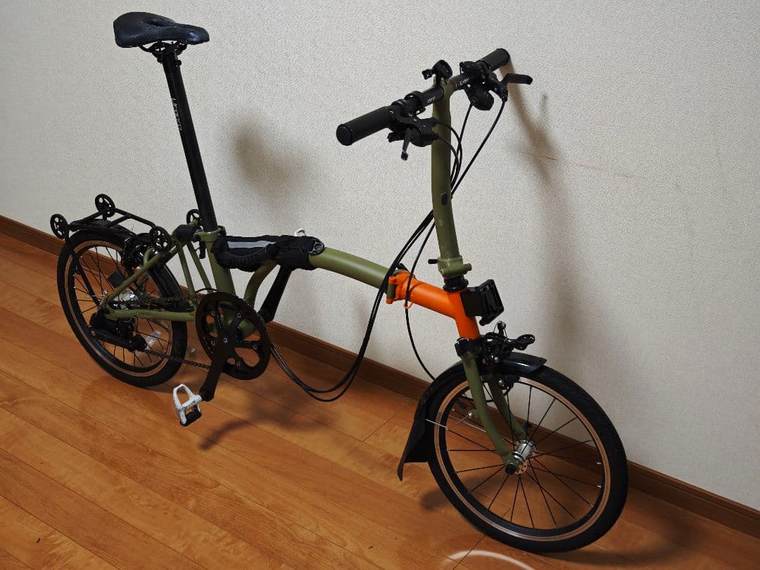 litepro ブロンプトン(brompton)風折り畳み自転車