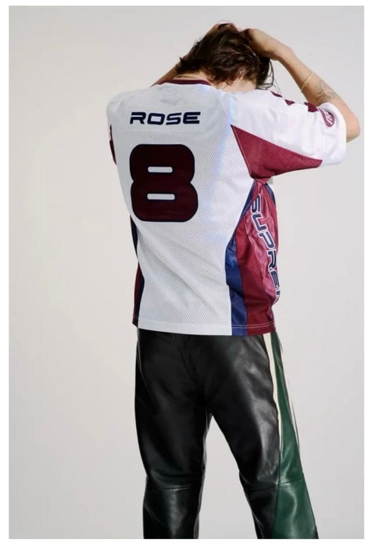 Supreme Martin Rose Football Jersey 白Ｍ