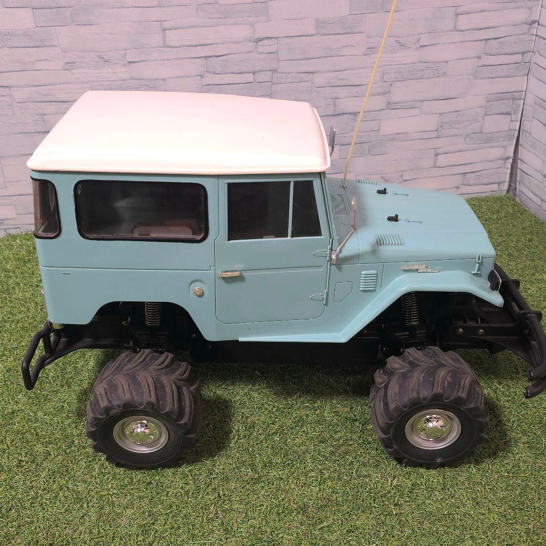 アオシマ ラジコン トヨタ ランドクルーザー 40系 FJ40V 1/8 動作可