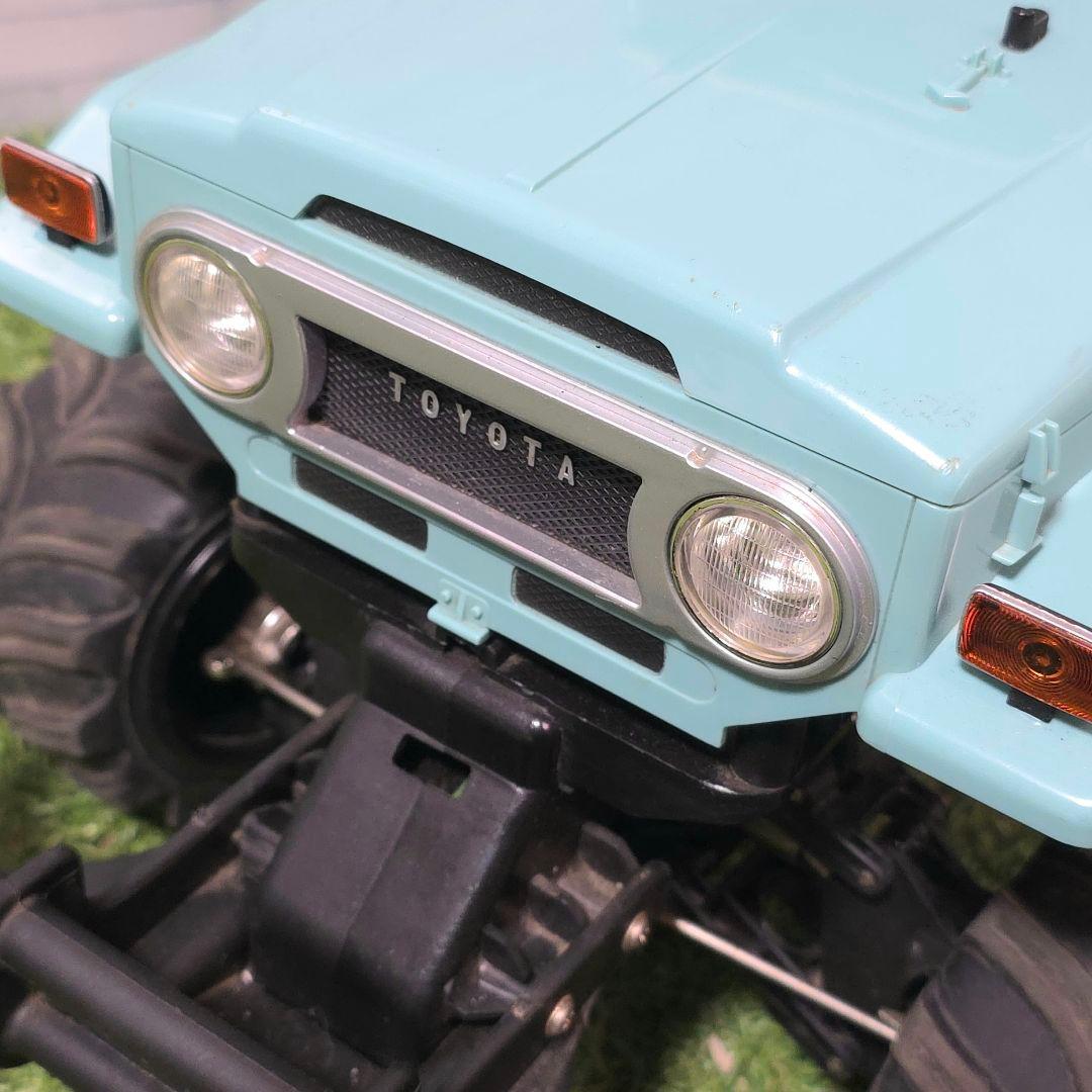 アオシマ ラジコン トヨタ ランドクルーザー 40系 FJ40V 1/8 動作可