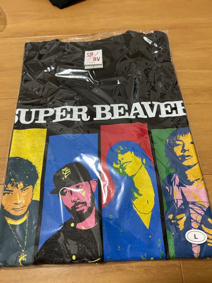 super beaver ポップアップTシャツ　Lサイズ