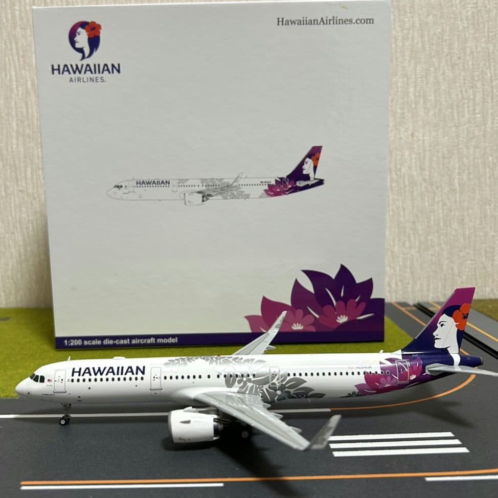 航空機・ヘリコプター Hawaiian Airlines A321neo 1:200