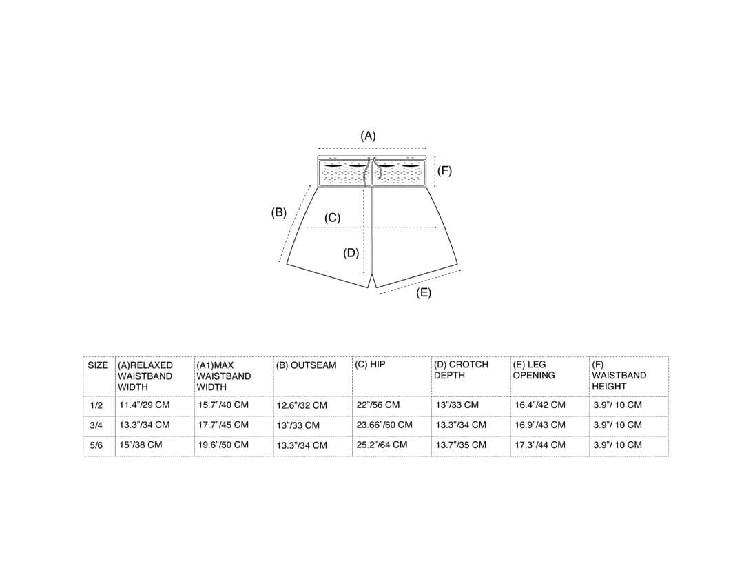 ウォーキング・ランニングウェア GNORDA WARP SHORT SHORT LINED 3-4