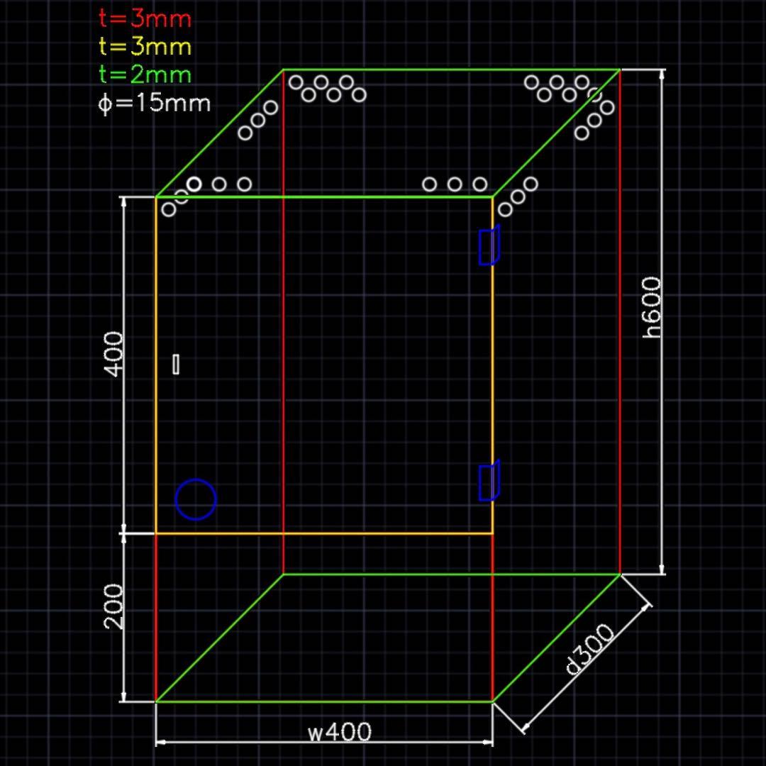 【M732】アクリル板オーダー製作