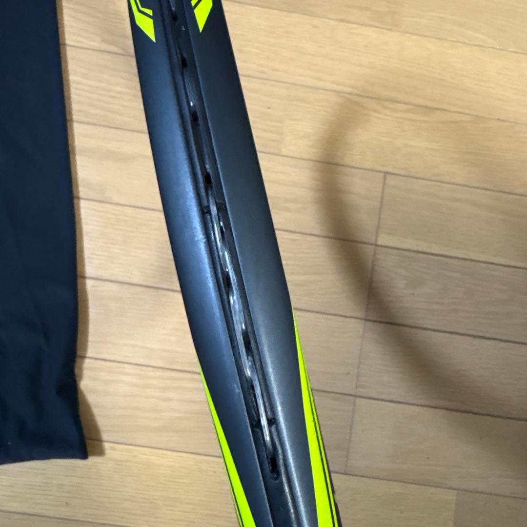 YONEX テニスラケット 硬式　 黒/黄緑