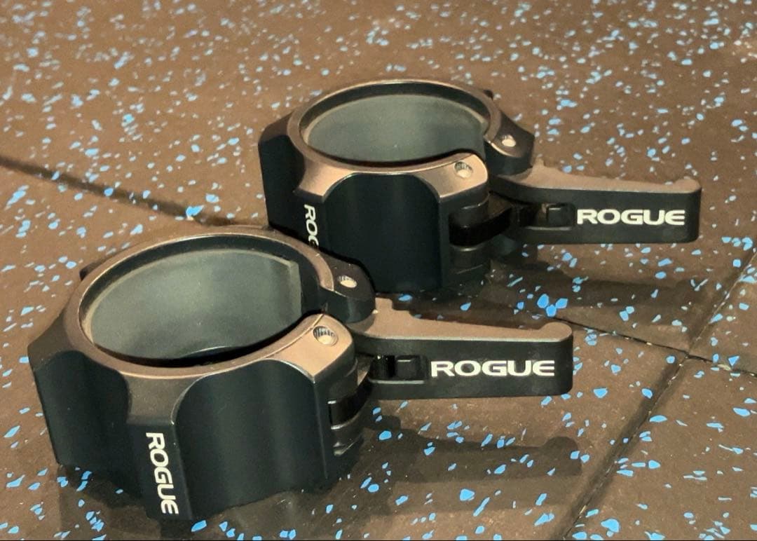 ROGUE FITNESS USAアルミニウムカラー セラコート ブラック
