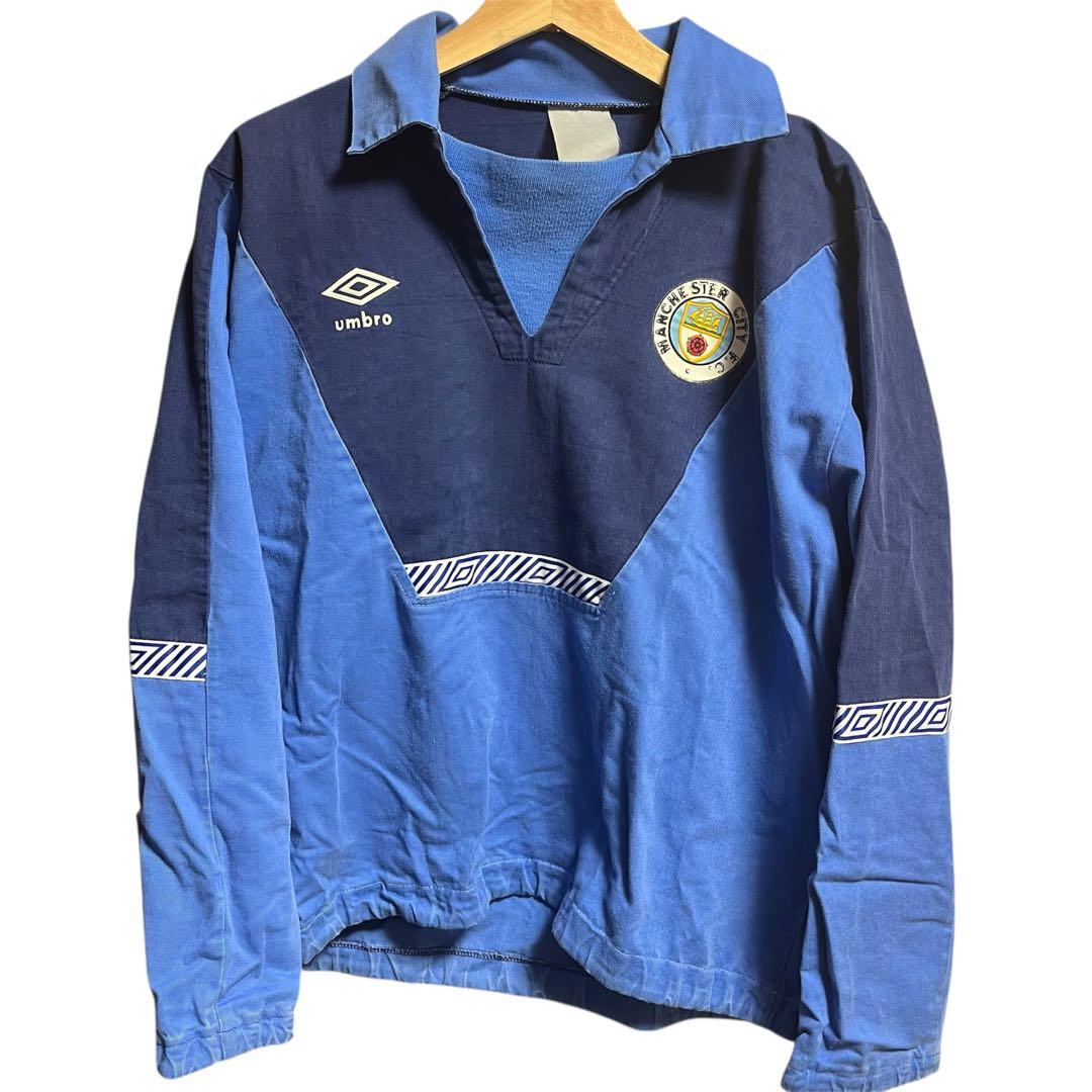 ウェア 1990s umbro Manchester city training top
