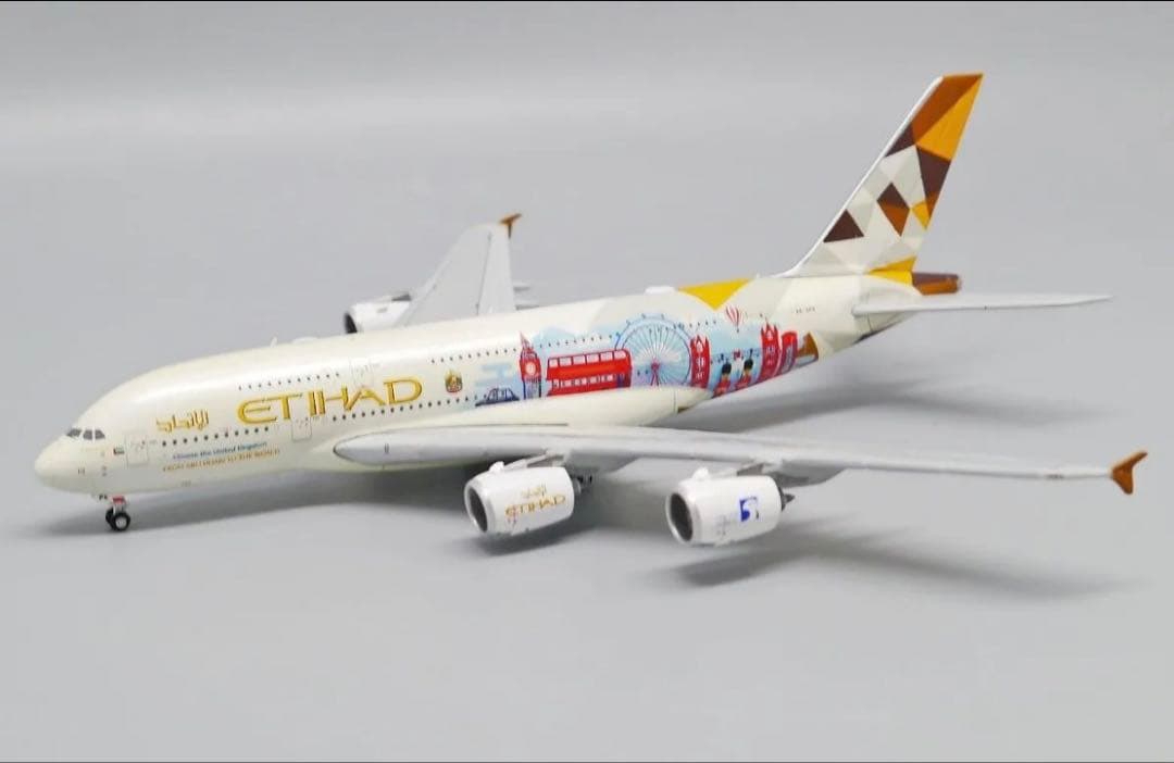 Jcwings エティハド航空 A380 A6-APE 1/400