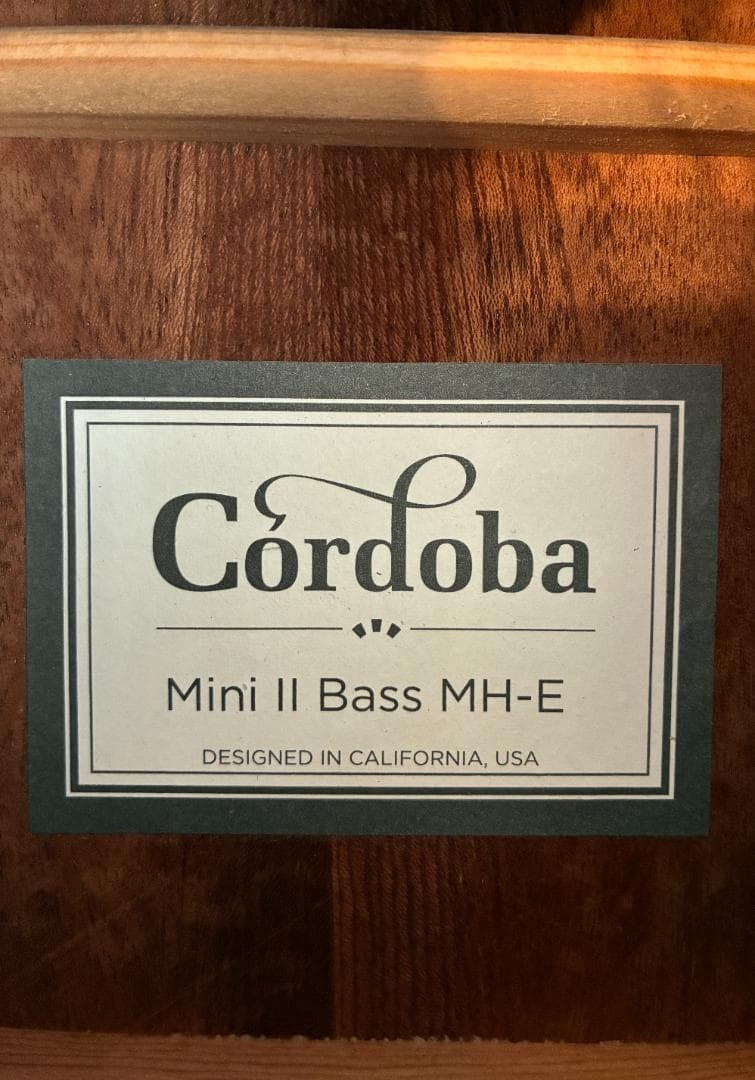 Cordoba Mini II Bass MH-E アコースティックベース