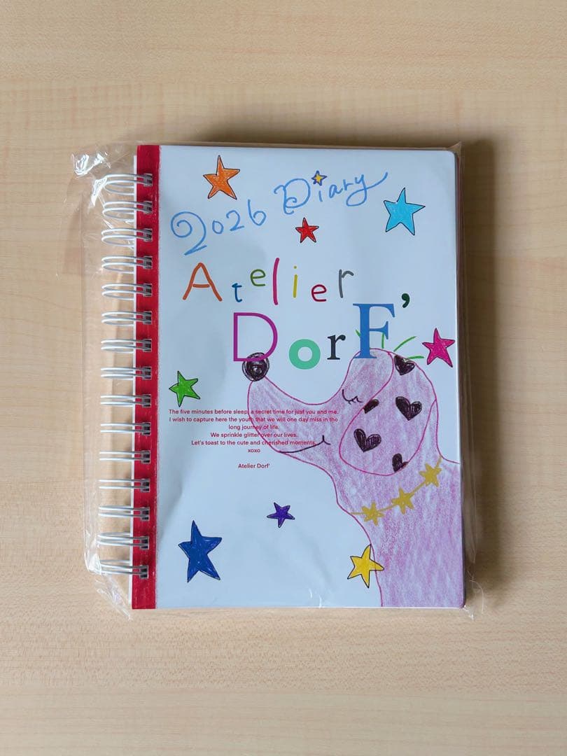 【未使用】　2026 Diary Atelier Dorf スケジュール帳