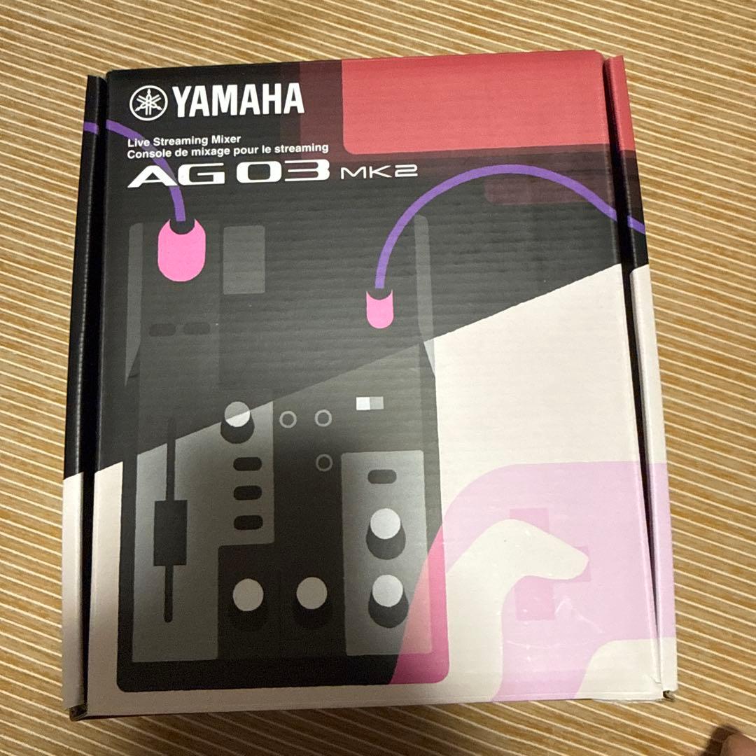 ヤマハ YAMAHA ライブストリーミングミキサー AG03 MK2 B