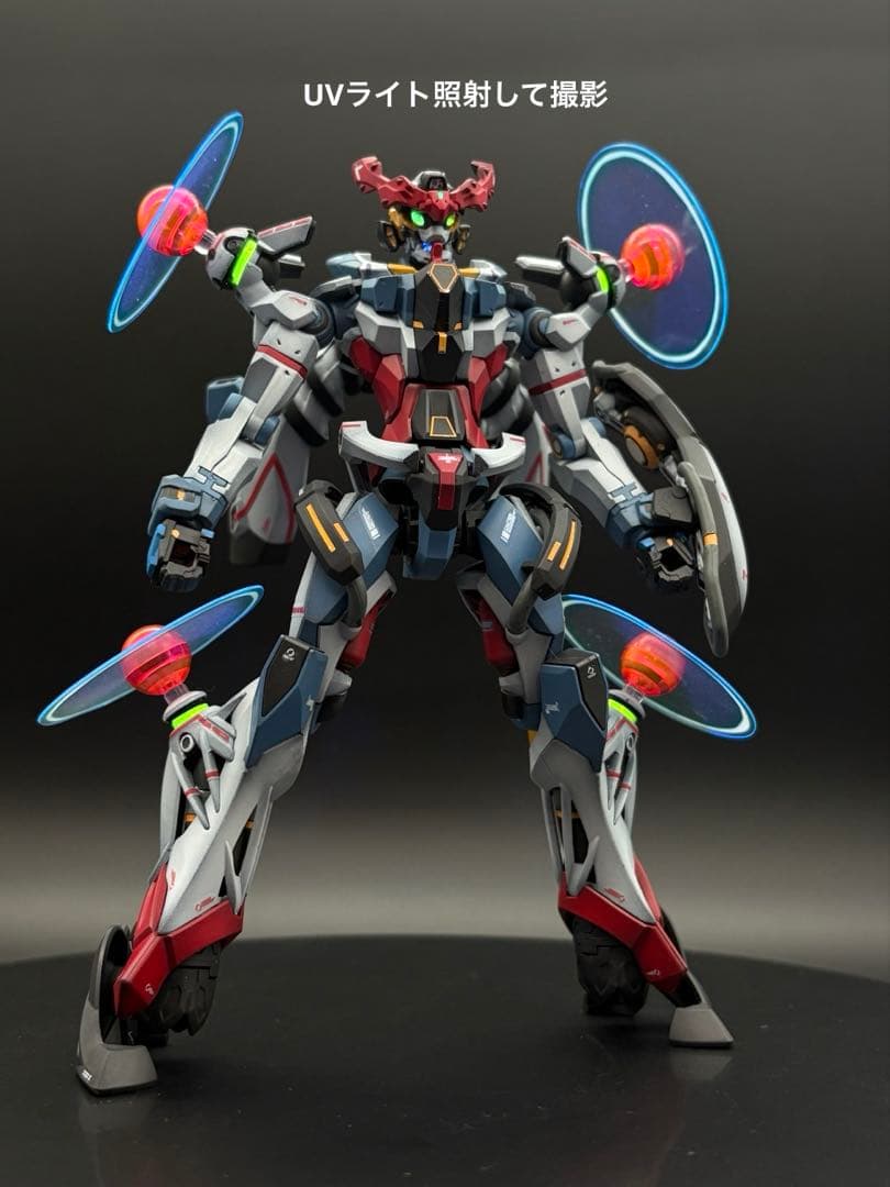 HG GQuuuuuuX(エンディミオン・ユニット覚醒時)塗装済み完成品
