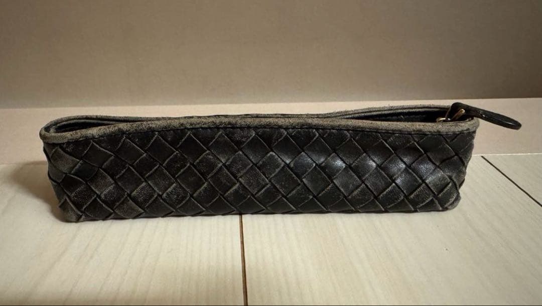 〈正規品〉ボッテガべネタ BOTTEGA VENETA ペンケース　ブラック