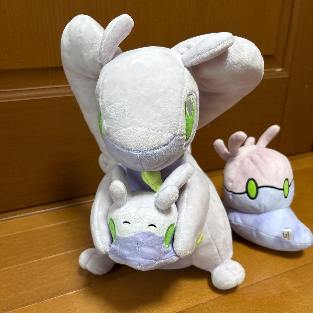 ポケモン　だっこぬいぐるみ　ヌメラ&ヌメルゴン・ミニヌメラ セット