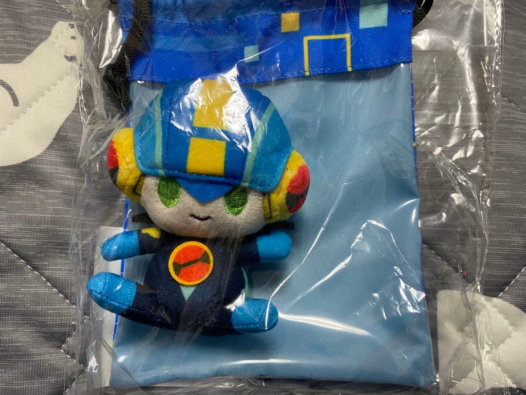 ロックマンエグゼアドコレ　カプくじ＋ぬいぐるみ巾着セット