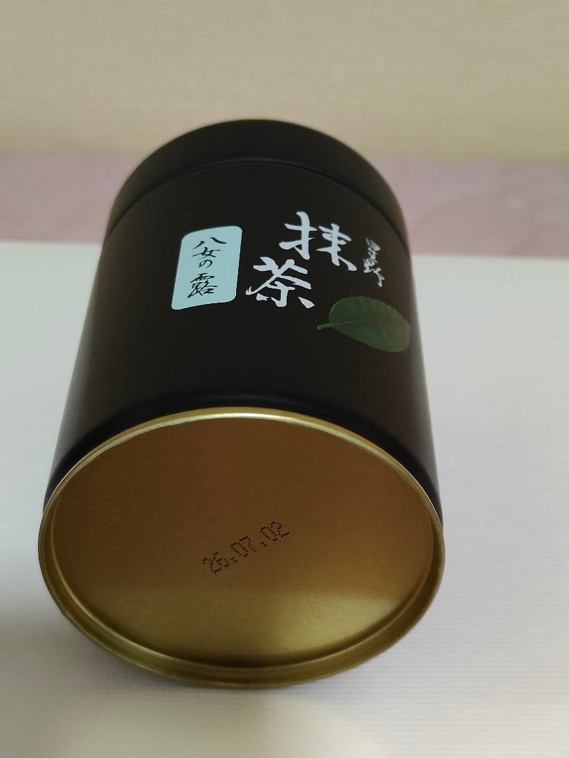 星野抹茶 八女の露 100g缶