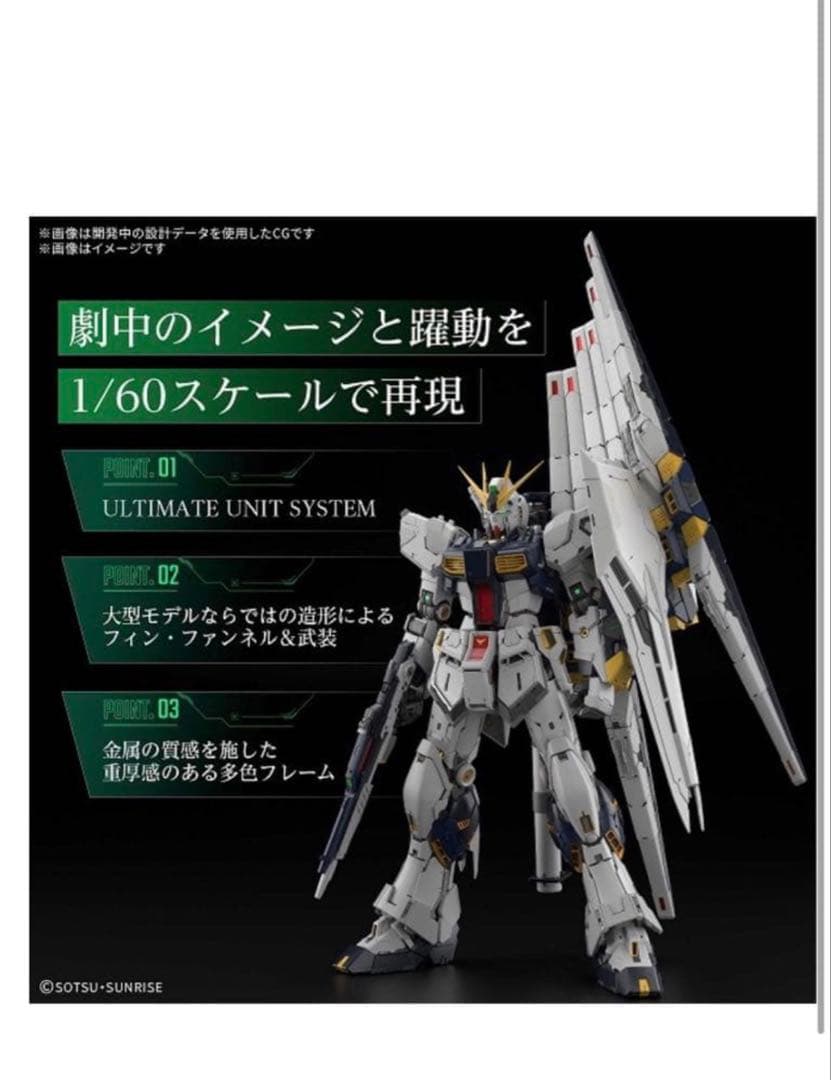 PG UNLEASHED 機動戦士ガンダム 逆襲のシャア νガンダム