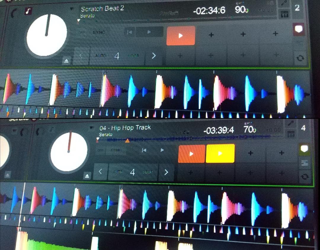 Numark Mixtrack Platinum 動作品 ４デッキ スタンド付