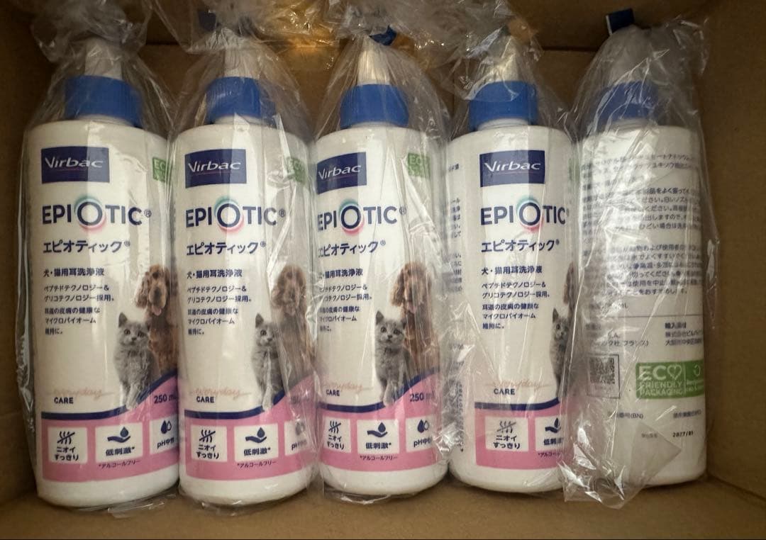 Virbac EPIOTIC 耳ケア 250ml 5本セット