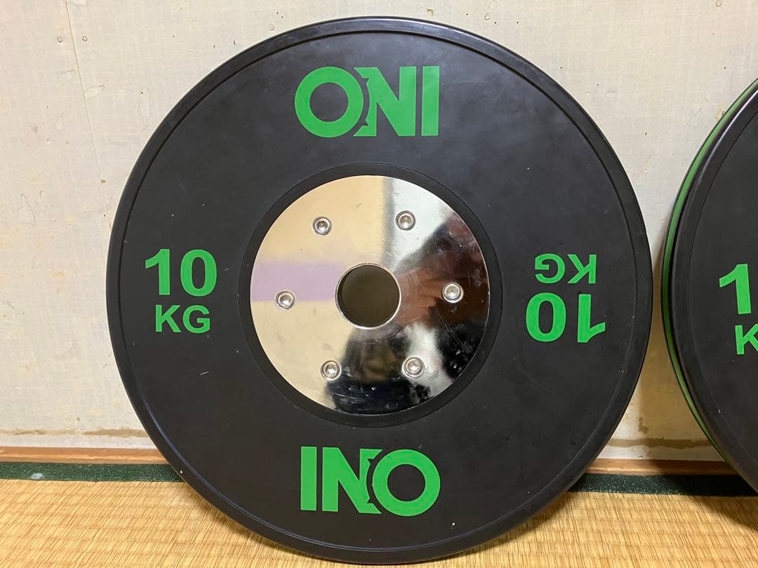 オリンピック プレート ONI 10kgプレート2枚