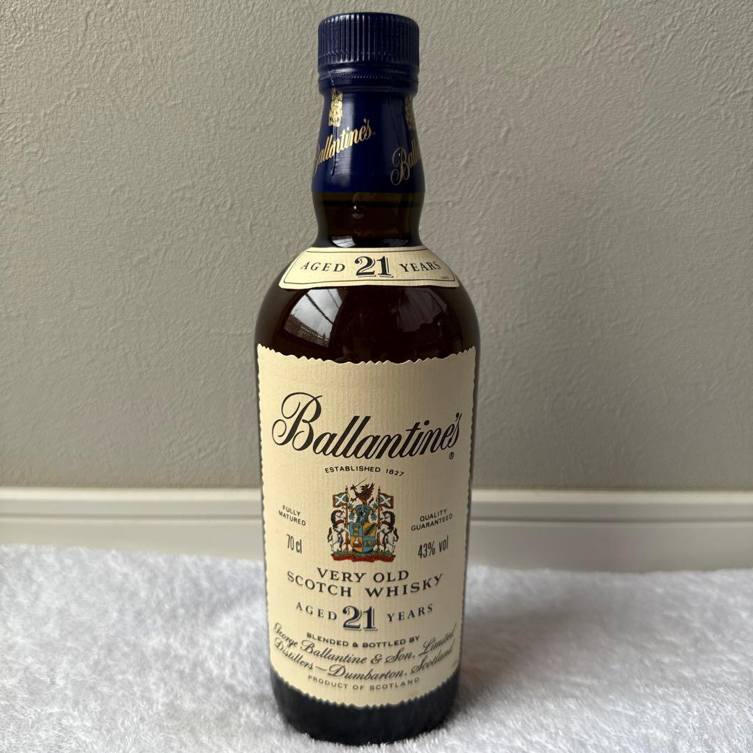 Ballantine's 21年 スコッチウイスキー 700ml 未開栓古酒