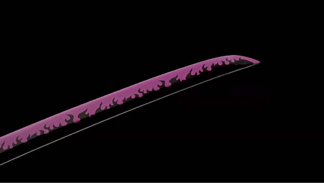 ワンピースシリーズ紫閻魔 模造刀 居合刀 武士道 ロールプレイ 手鍛造打