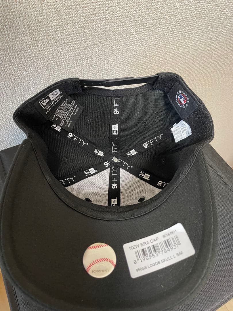 ニューエラ シュガースカル 9FIFTY LA キャップ ドジャース 黒　大谷