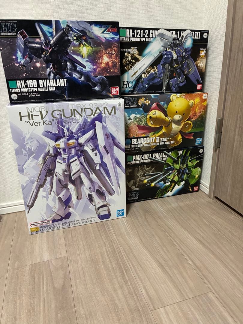 ガンプラセット（HG/MG）まとめ売り　ハイニューガンダムka他