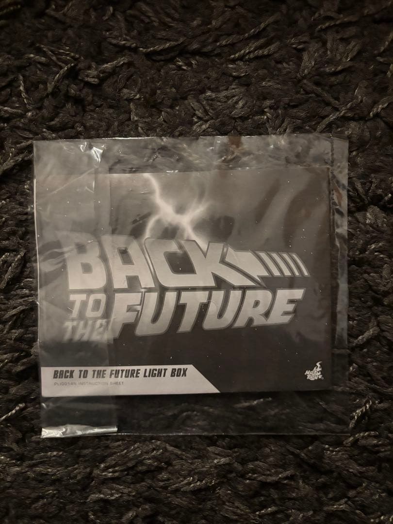 ※点灯不可。ライトボックス BACK TO THE FUTURE ホットトイズ