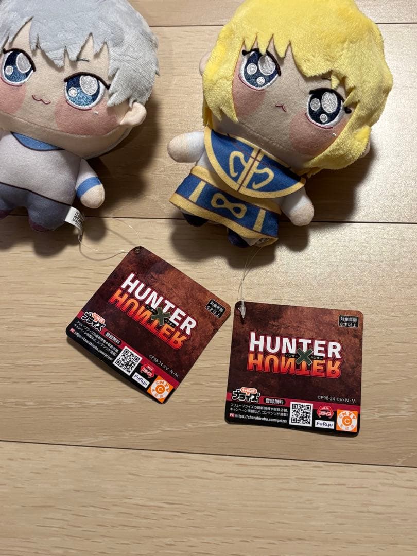 HUNTER×HUNTER ちょぴぬい vol1 キルア クラピカ ぬいぐるみ