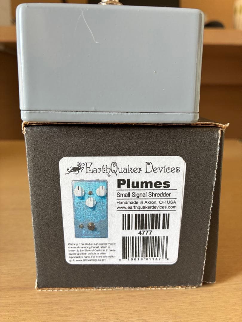 EarthQuaker Devices Plumes 田渕ひさ子ver