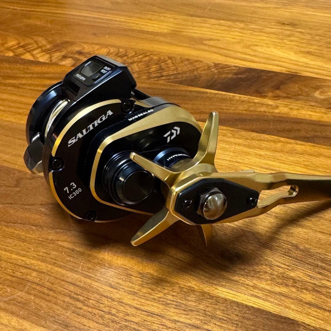 DAIWA 21 ソルティガ SALTIGA IC 300H-SJ ベイトリール