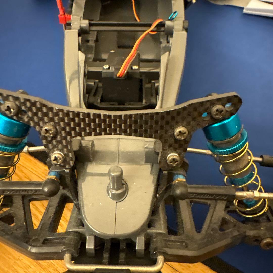 タミヤDT03 レーシングファイター　オプション多め