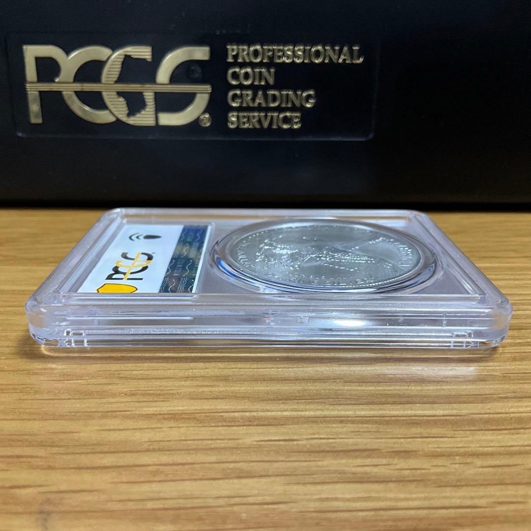 【新品】Silver Eagle イーグル銀貨2024 PCGS MS70